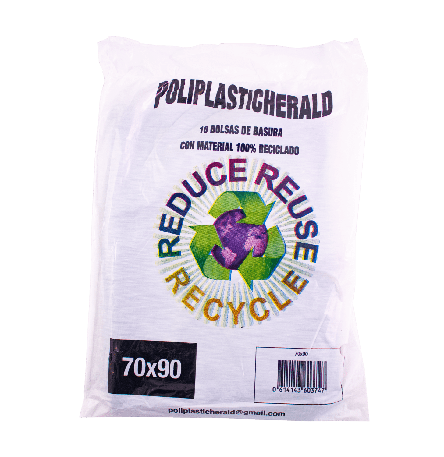 Bolsa Aseo Poliplastic X Cm Micrones Unidades