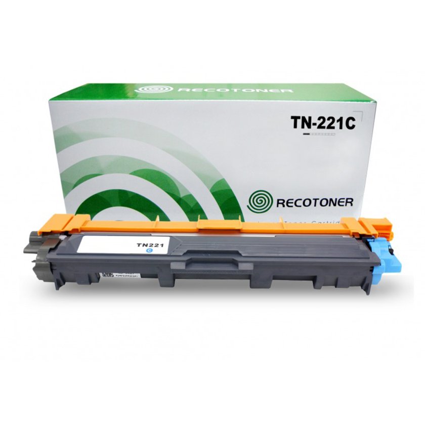 Tóner Recotoner Brother TN-221 Cian