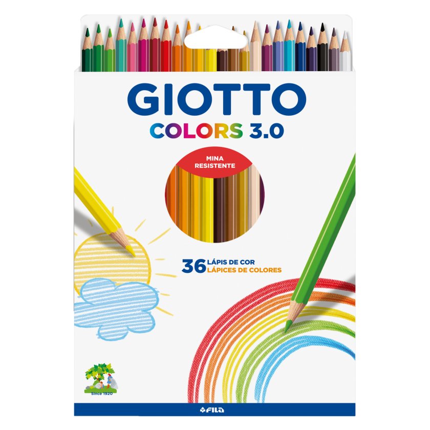 Lápices De Colores Giotto 36 Unidades