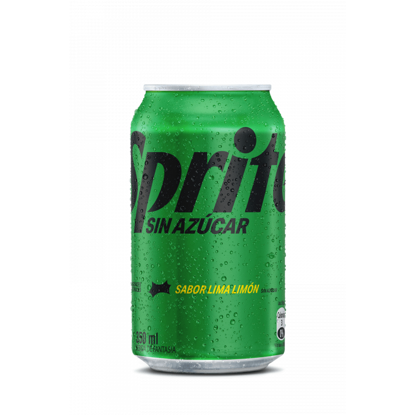 Bebida Gaseosa Sprite Sin Azúcar Lata 350 ml Bebida Gaseosa Sprite Sin Azúcar Lata 350 ml