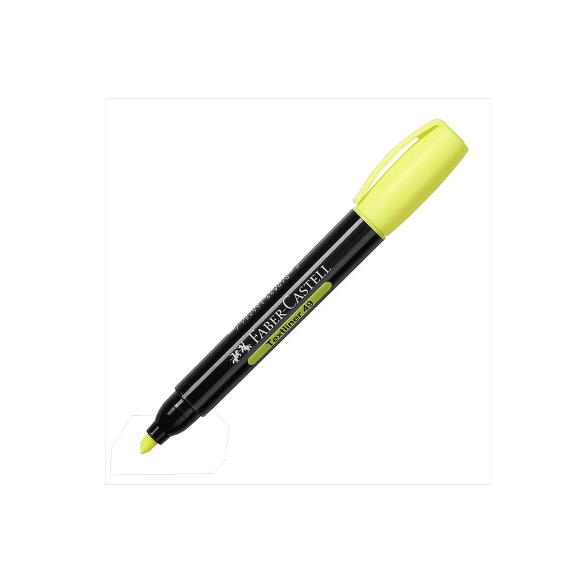 Destacador Faber-Castell Texmarket 49 Amarillo