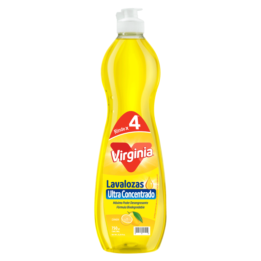 Lavalozas Virginia Ultra Concentrado Limón 750 Ml