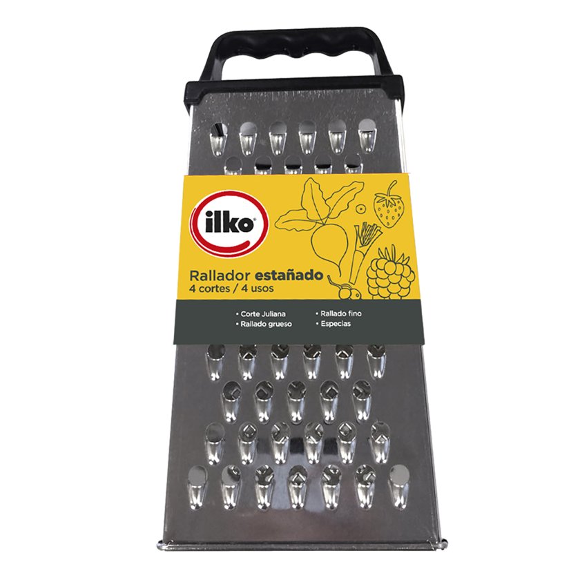 Rallador Ilko 4 Caras Estañado Clásica
