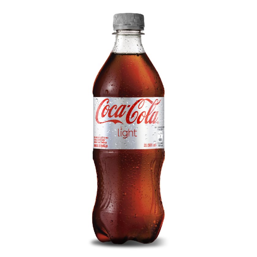 Bebida gaseosa Coca-Cola Light Botella 591 ml Bebida gaseosa Coca-Cola Light Botella 591 ml