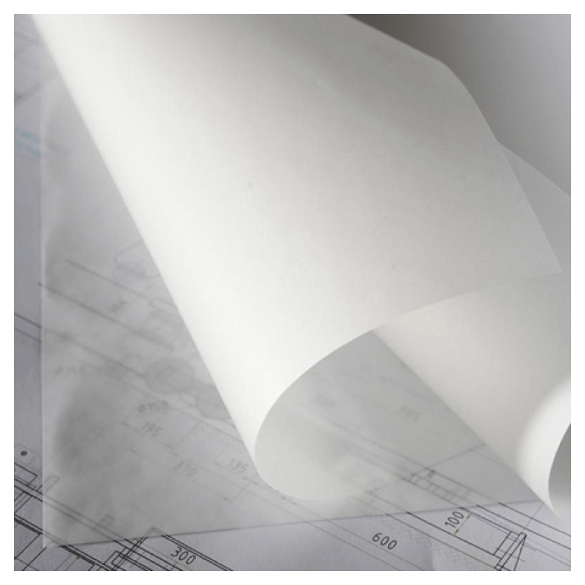 Papel Vegetal Diazol Carta 93 g Resma de 125 Hojas