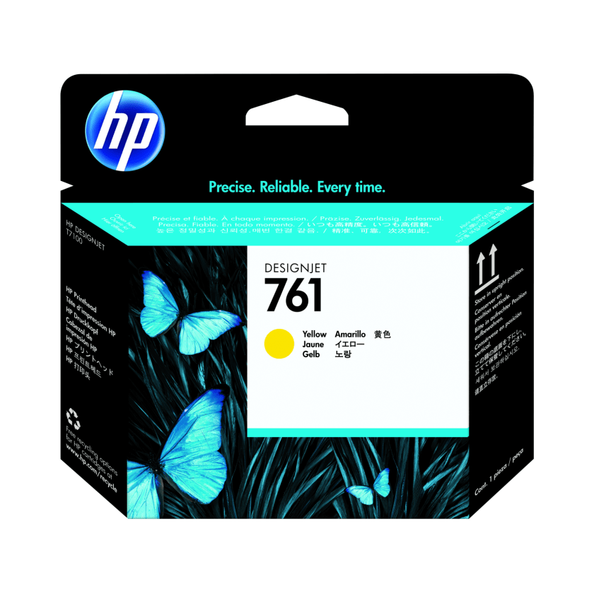 Cartucho de Tinta HP 761 Amarillo Original (CH645A)
