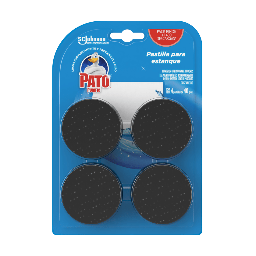 Pastilla Estanque Pato Purific Azul 40 G