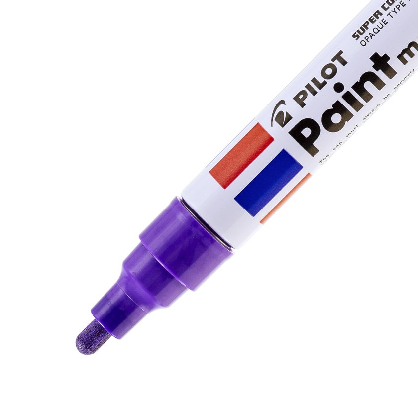 Marcador Pilot Paint Óleo Punta Media Violeta
