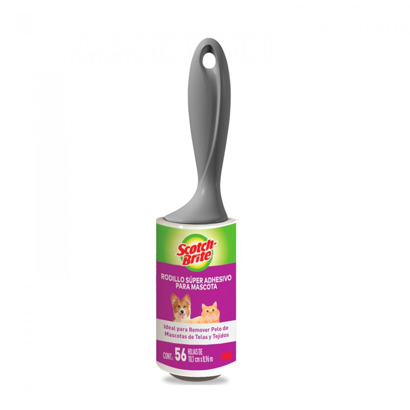 Rodillo 3M Scotch Brite Limpiador de Ropa Lint Roller 56 Hojas
