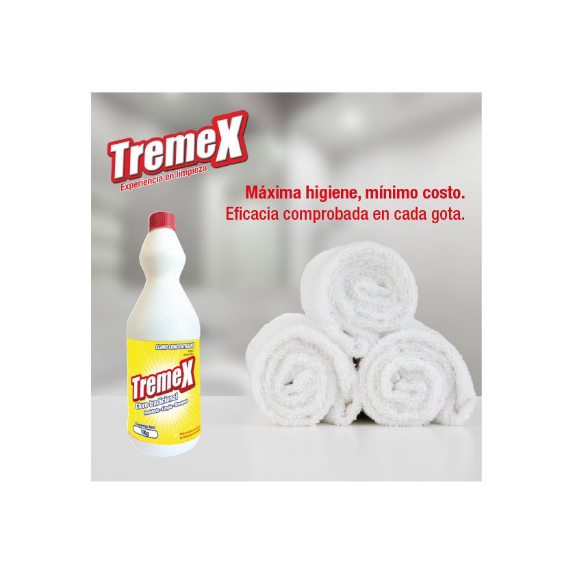 Cloro Concentrado Tremex 1 L