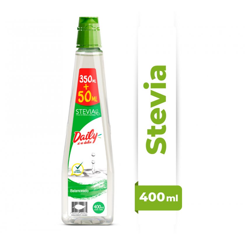Endulzante Daily Estevia 400 ml