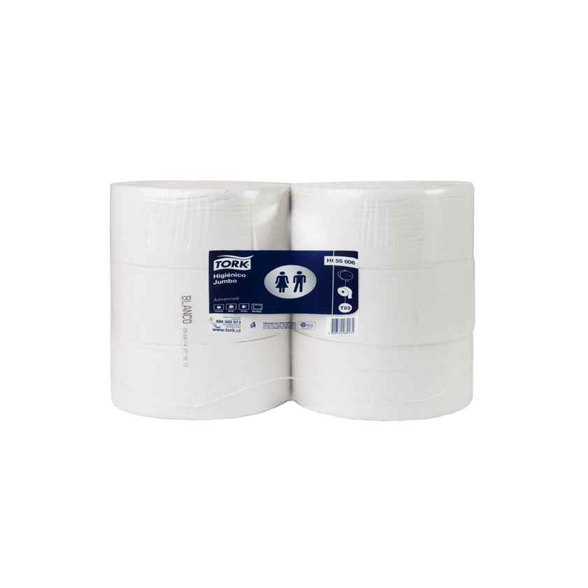 Papel Higiénico Tork Hoja Simple 6 Rollos 600 M
