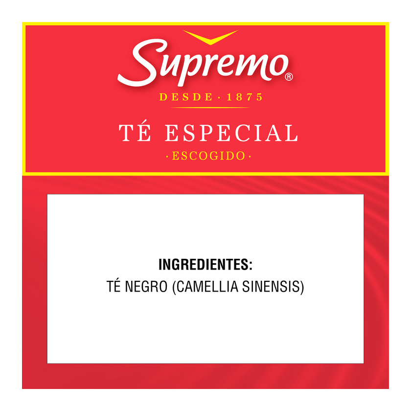 Té Negro Supremo Especial Escogido 250 g