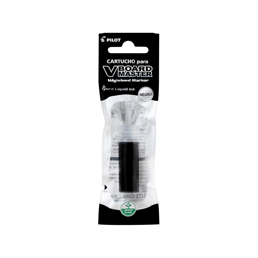 Tinta para Cartucho Pilot Plumón Pizarra Vboard Negro