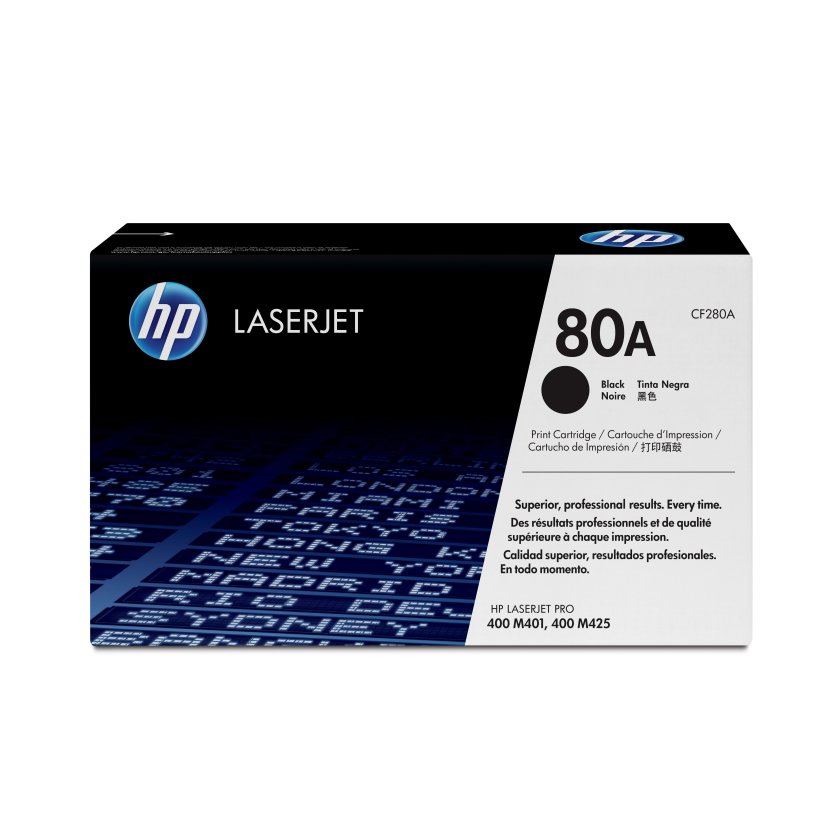 Tóner HP 80A Negro Original (CF280A)