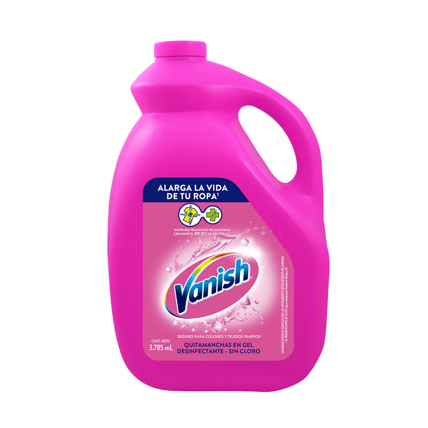 Limpiador Ropa Vanish Quita Manchas Ropa Color 3.7 L