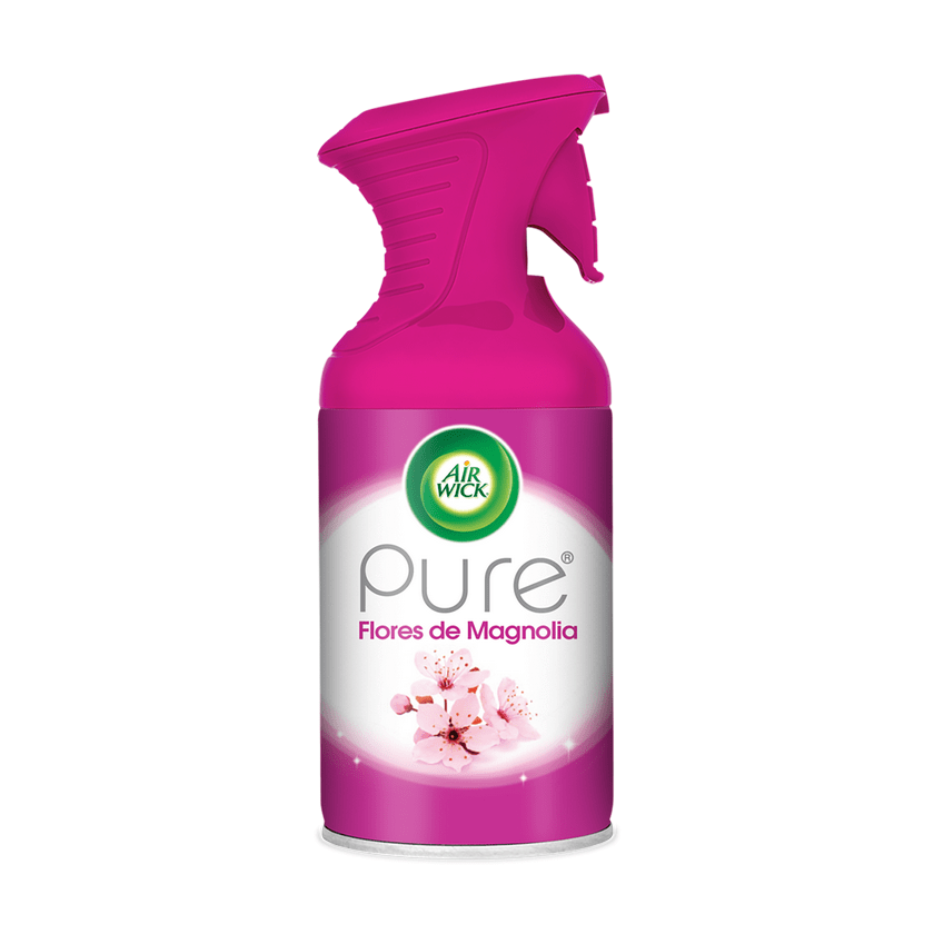 Desodorante Ambiental Air Wick Aerosol Pure Flores de Magnolia 250 ml