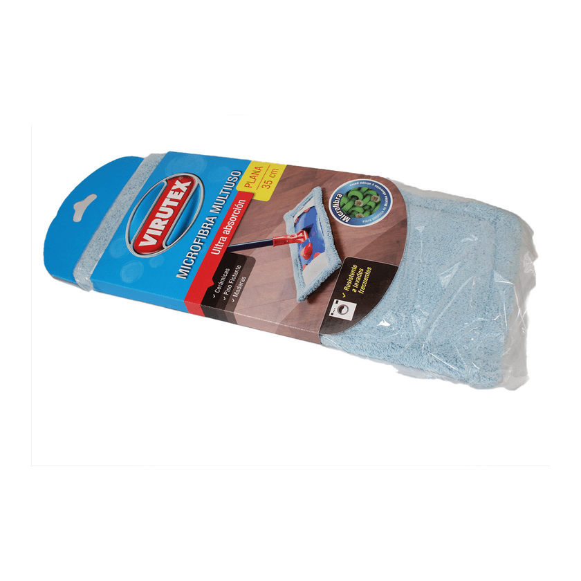 Mopa Plana Virutex Microfibra Clásica 35 cm