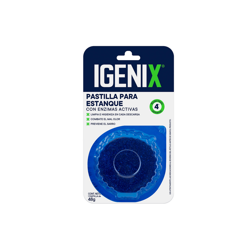 Pastilla Estanque Igenix 48 g