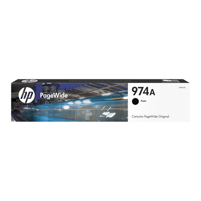 Tinta HP 974A Negro Pagewide Original (L0R96AL)