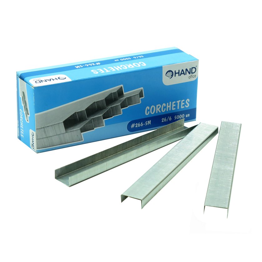 Corchetes Hand #266-5M 26/6 Caja de 5000 Unidades