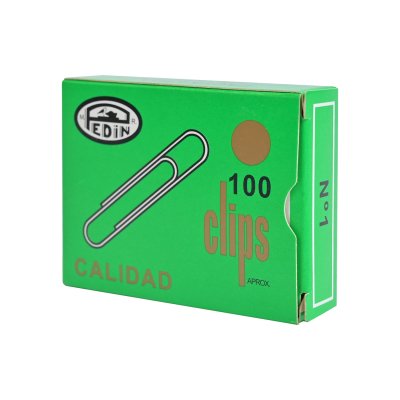 Clips Metálico Acco Punta Redonda 33 mm 100 unidades