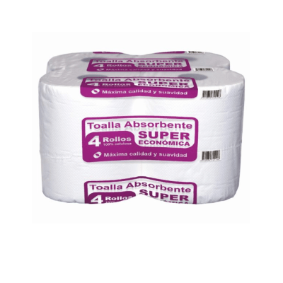 Toalla de Papel Rendipel Max 2 Rollos 250 m Hoja Simple