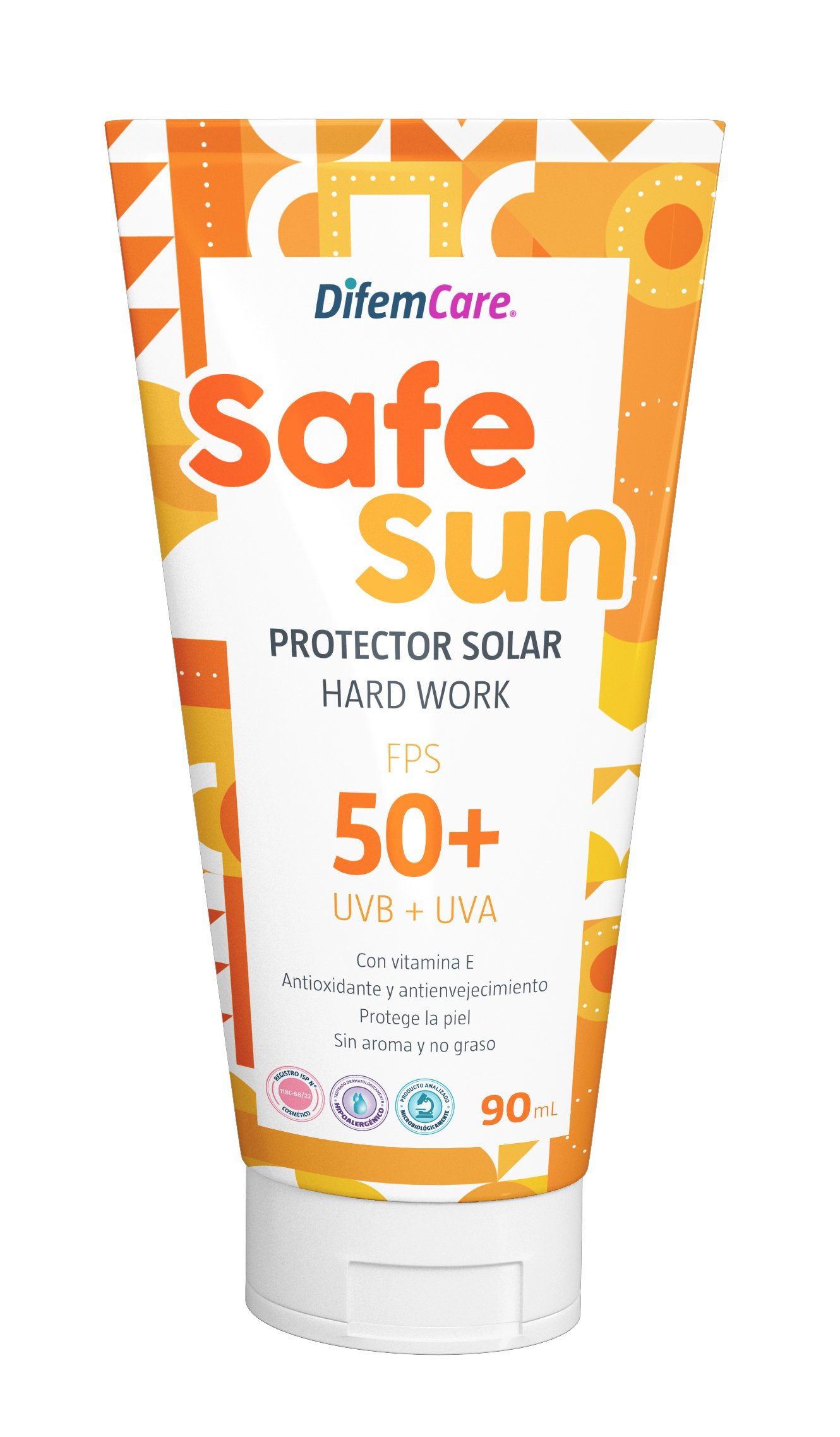 Protector Solar Difem Care 90 Ml FPS 50+