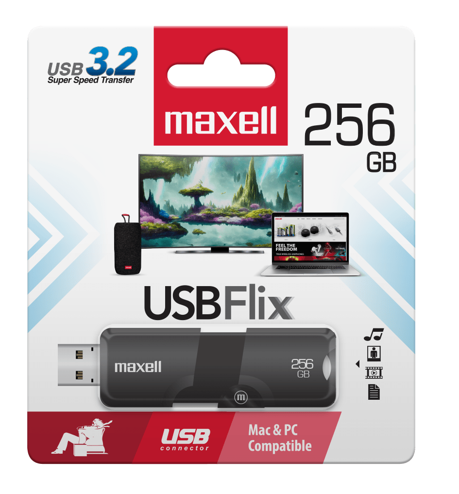 Pendrive Maxell USB Flix 256 GB 3.2