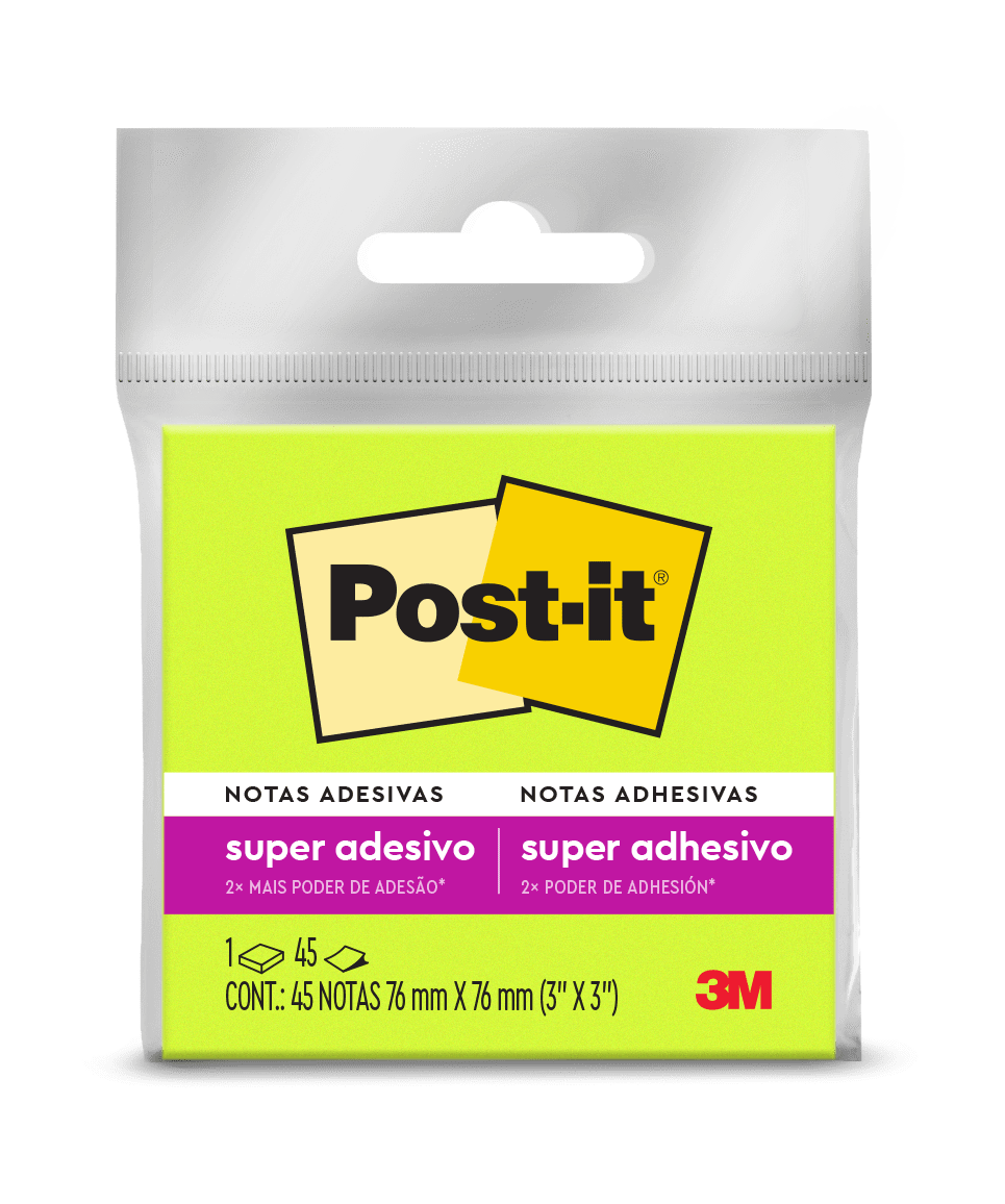 Notas Adhesivas Post It Verde 45 Hojas 76x76 Mm